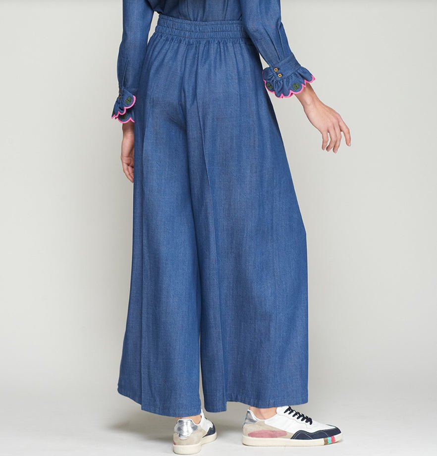 Vilagallo Marian Denim Wide Leg Pant- Lord's Shoes & Apparel – Lord's ...