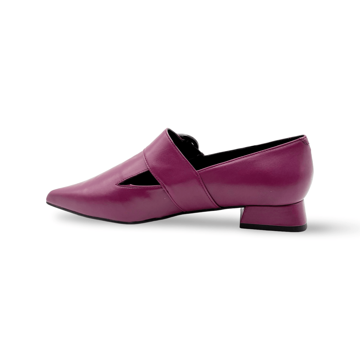 eZzio 13083 Purple Buckle Flat - Lord’s Shoes & Apparel – Lord's Shoes ...